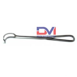 Top New Green Thyroid Retractor 8.75 inch - Delta Med Surgical