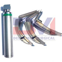 INTEGRATED MACINTOSH FIBER OPTIC LARYNGOSCOPE BLADES
