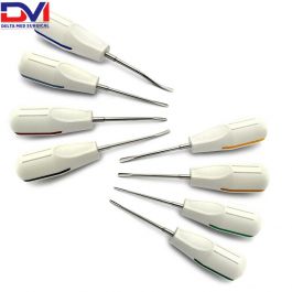 Set Of 8 Dentistry Root Elevators Luxating Tooth Extracting Surgical ...