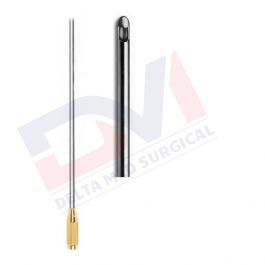 USA Spoon Tip Injector Cannula With Threaded Handle