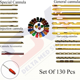 Coleman Pattern Liposuction Cannula Set of (250 Liposuction Cannula ...