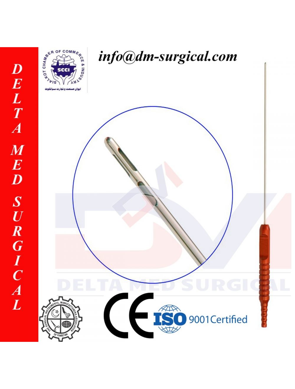 TRIPORT (ACCELERATOR) Liposuction Cannula, Reusable
