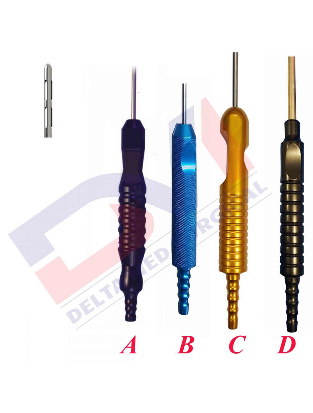 New Double Mercedes Cannula Tip