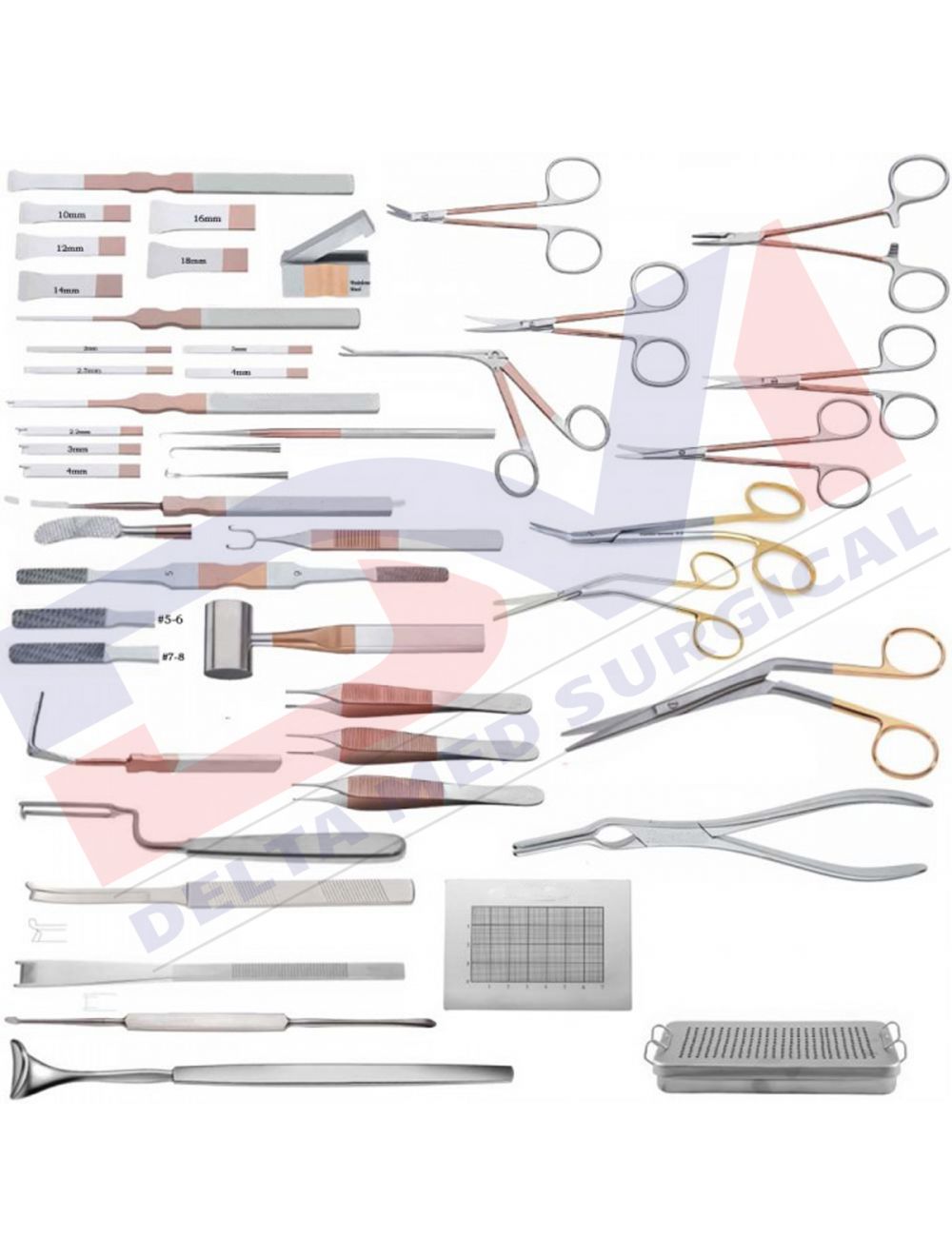 Rhinoplasty Instruments Set - Nasal Surgery Instruments | Delta Med ...