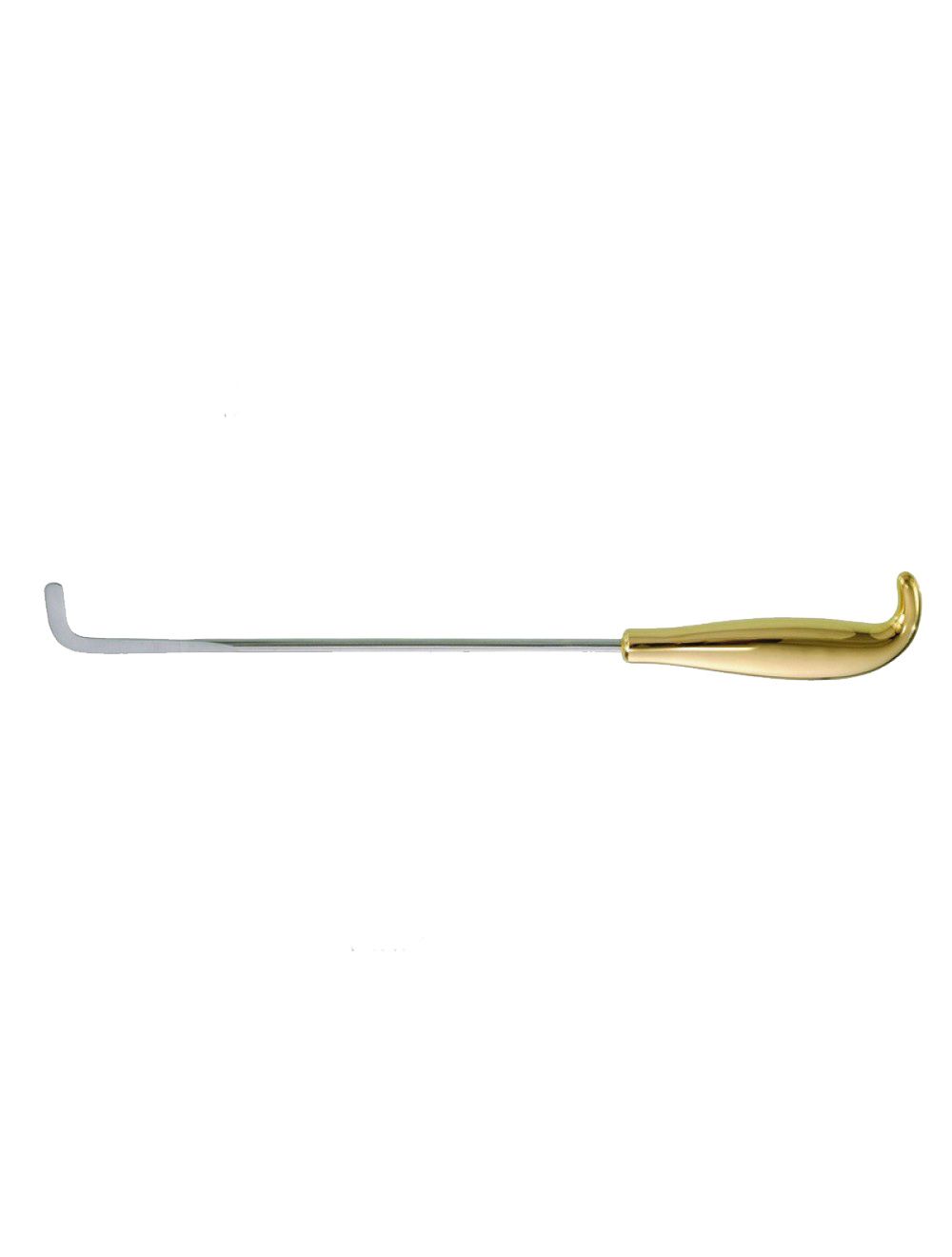 Tebbetts Angulated Breast Dissector-Hockey Stick Shaped-Delta Med Surgical