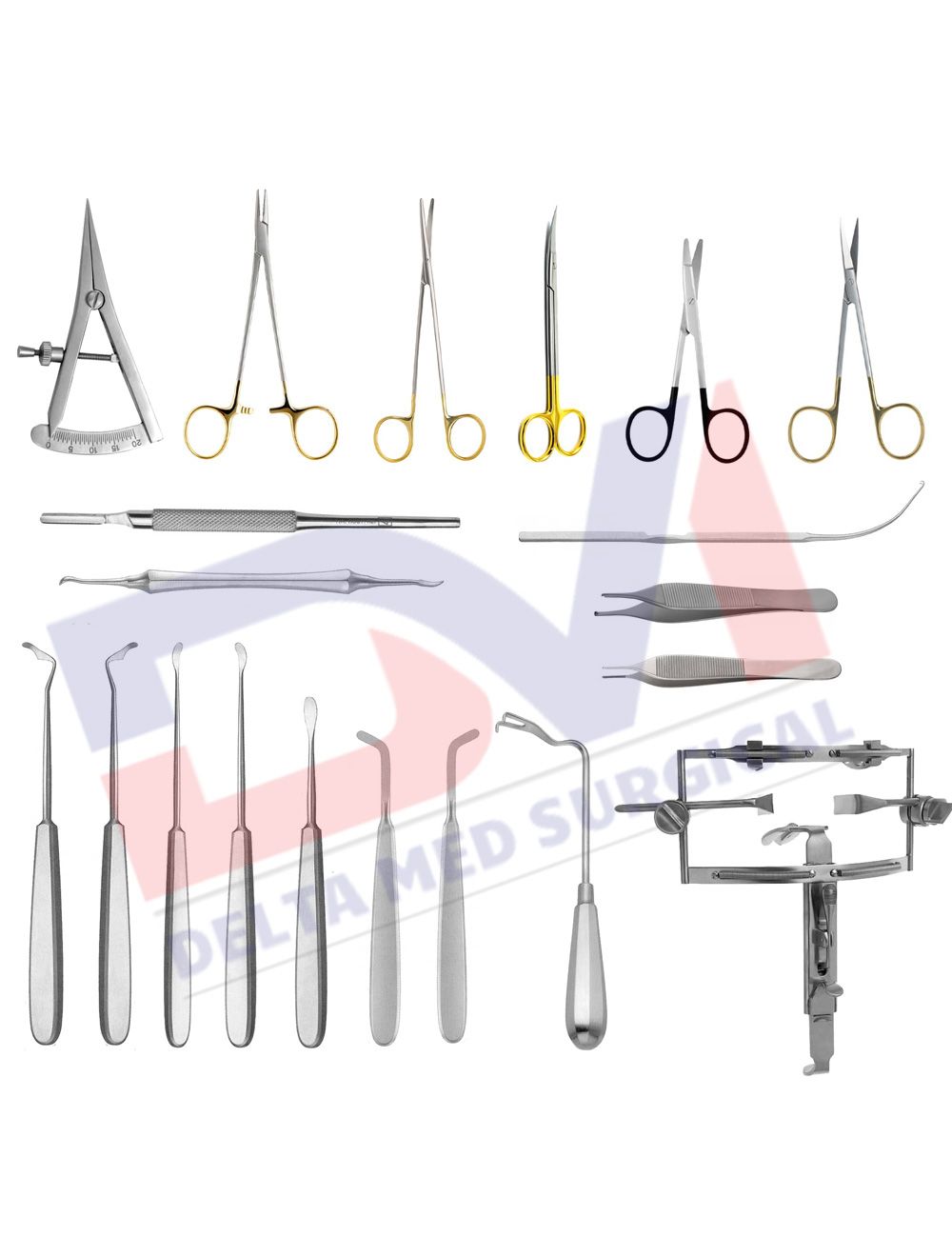 Cleft & Palate Repairing Instruments Set