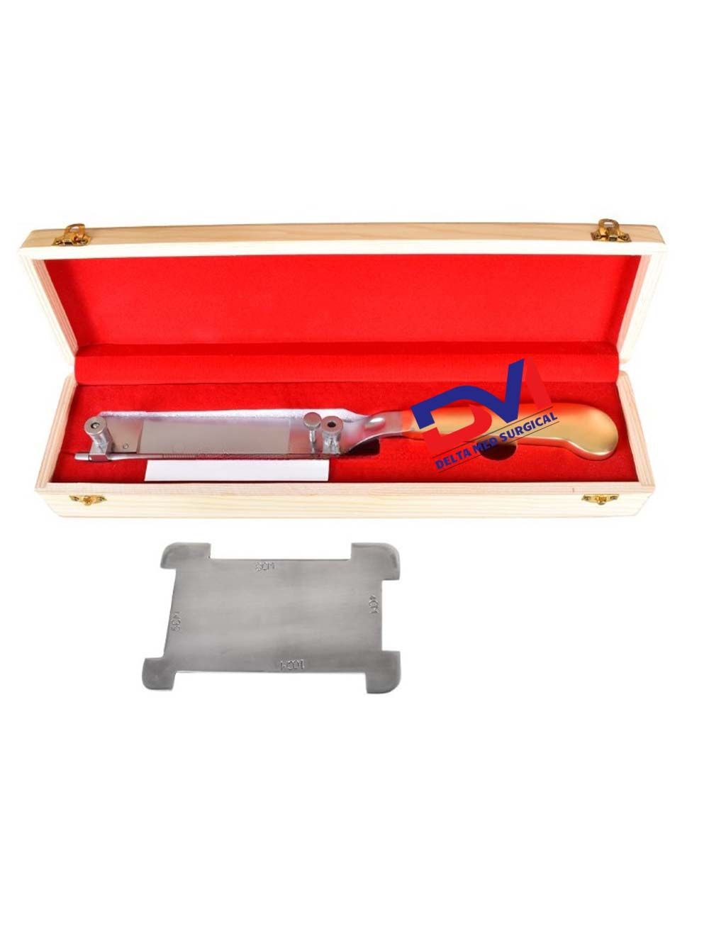 Schink Dermatome Skin Graft Knife Adjustable With Reusable Blade