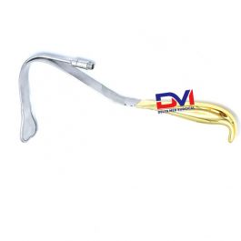 Harrington Retractor With Fiber Optic Illumination - Delta Med Surgical