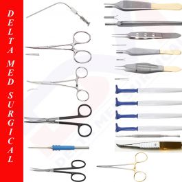 Blepharoplasty Instruments Set - Eye Surgery Instruments - | Delta Med ...