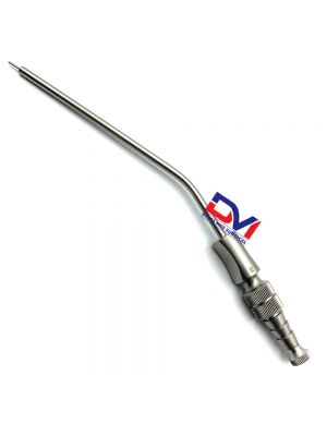 Frazier suction tube with stylet